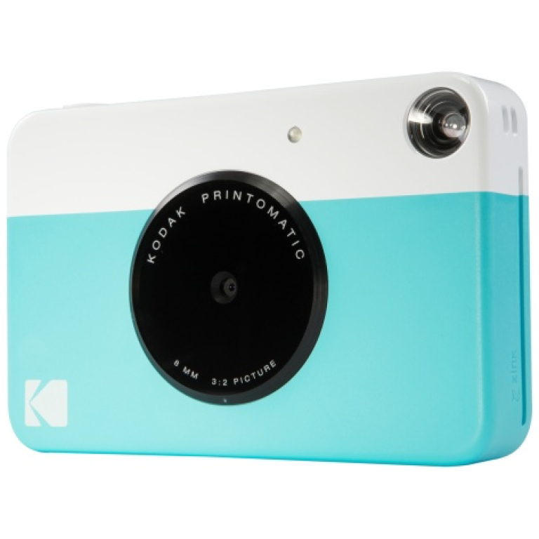 Kodak PRINTOMATIC Instant Print Camera, 2x3'', Blue - BTCentrs