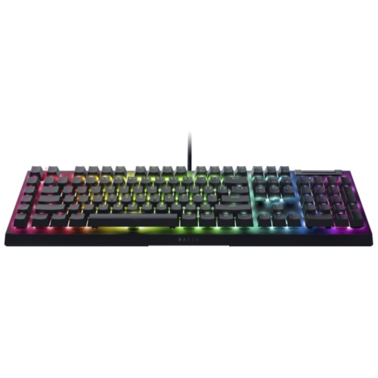 Razer BlackWidow V4 X Wired Gaming Keyboard RGB, Green Clicky Switch ...