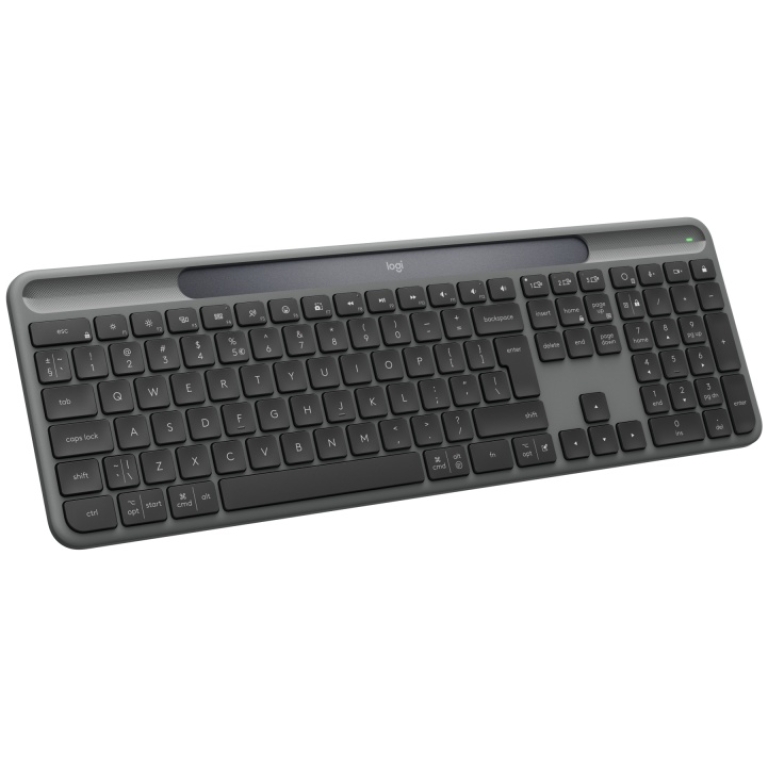 Logitech Signature Slim Solar+ K980 Wireless Keyboard, RF Wireless ...